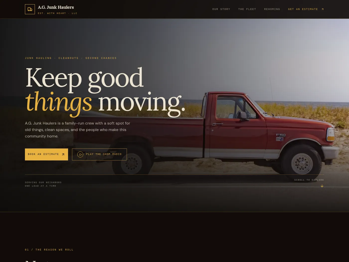 A.G. Junk Haulers Vintage Site