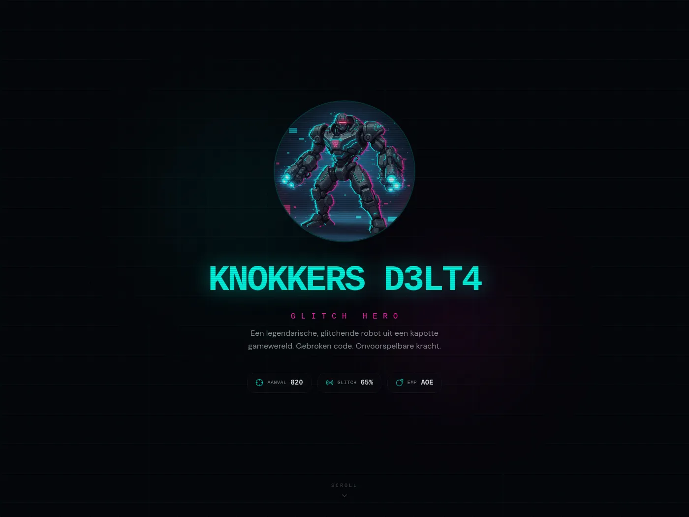 Knokkers D3LT4: Glitch Hero