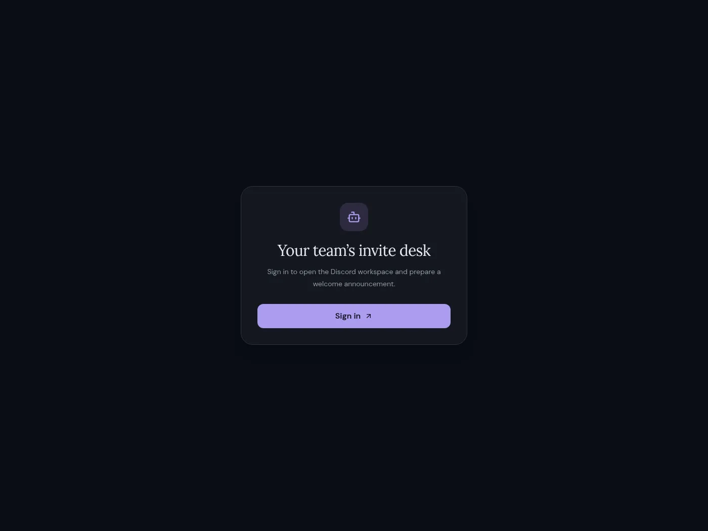 Discord Team Inviter Bot