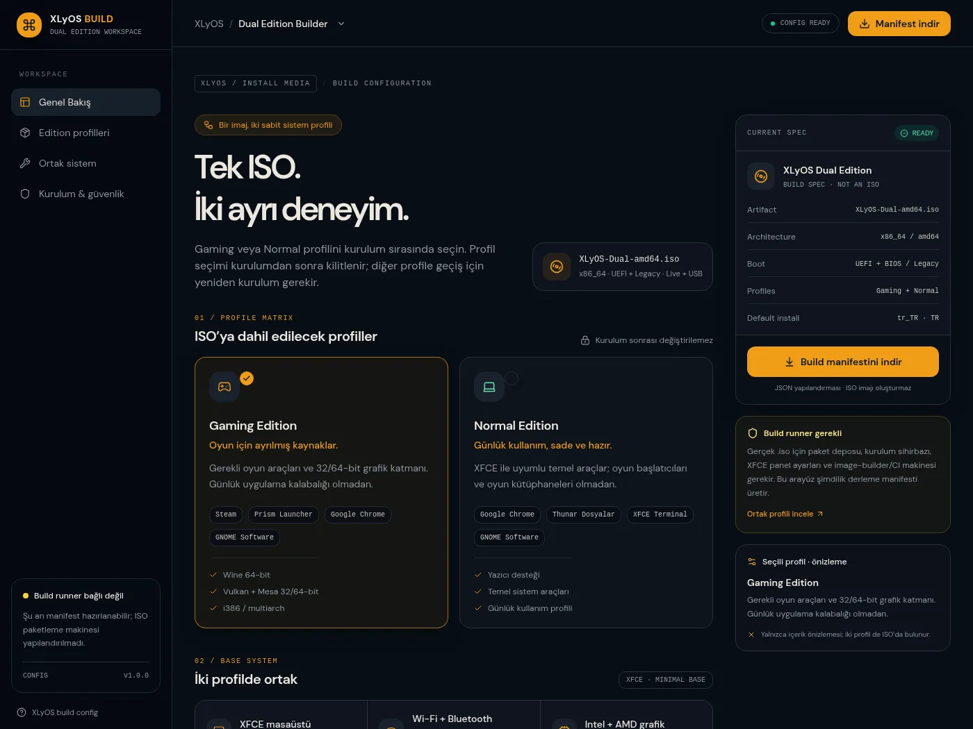 XLyOS Dual Edition Builder
