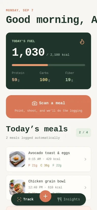 SnapTrack Nutrition