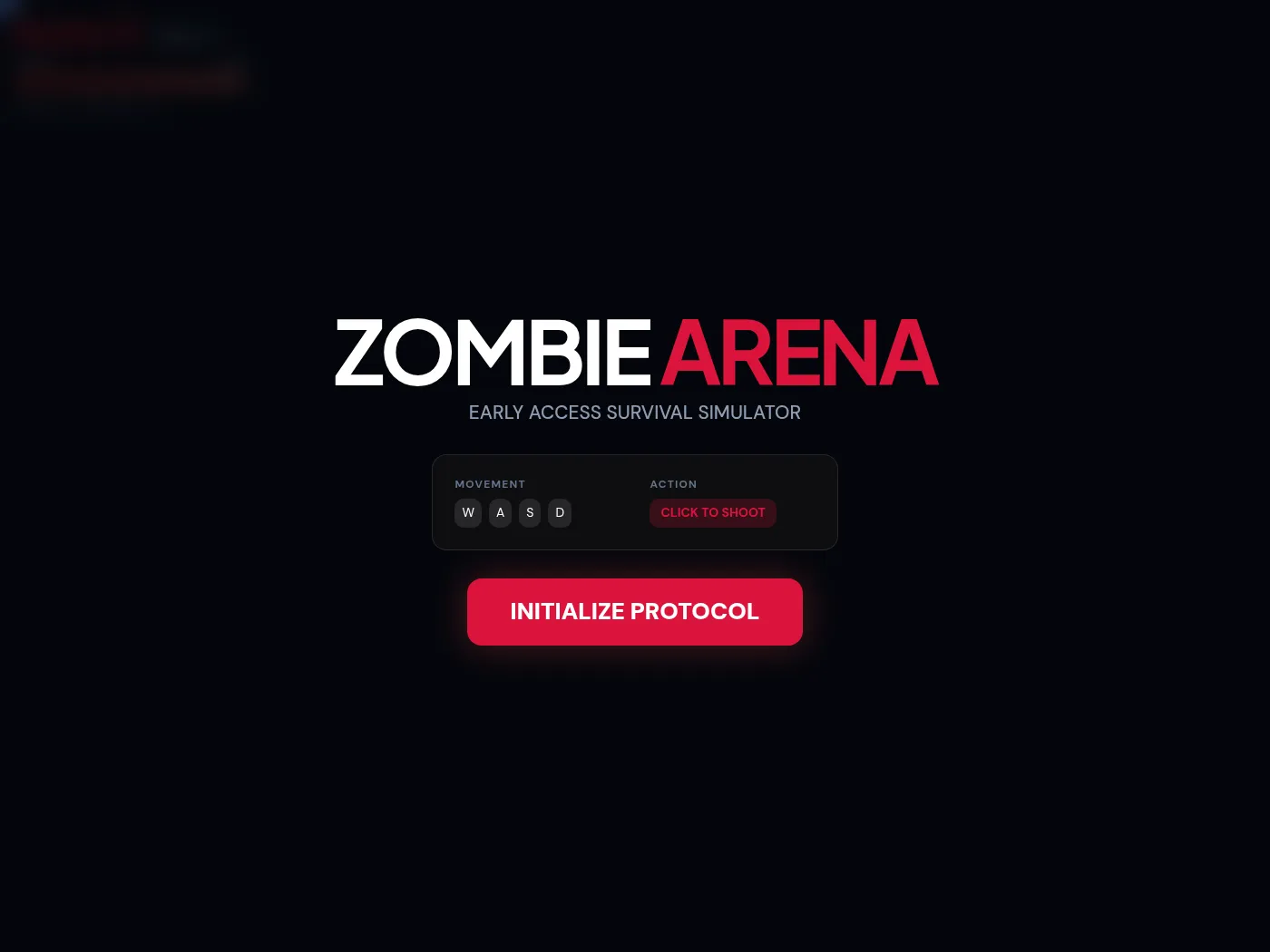 Zombie Shooter Arena