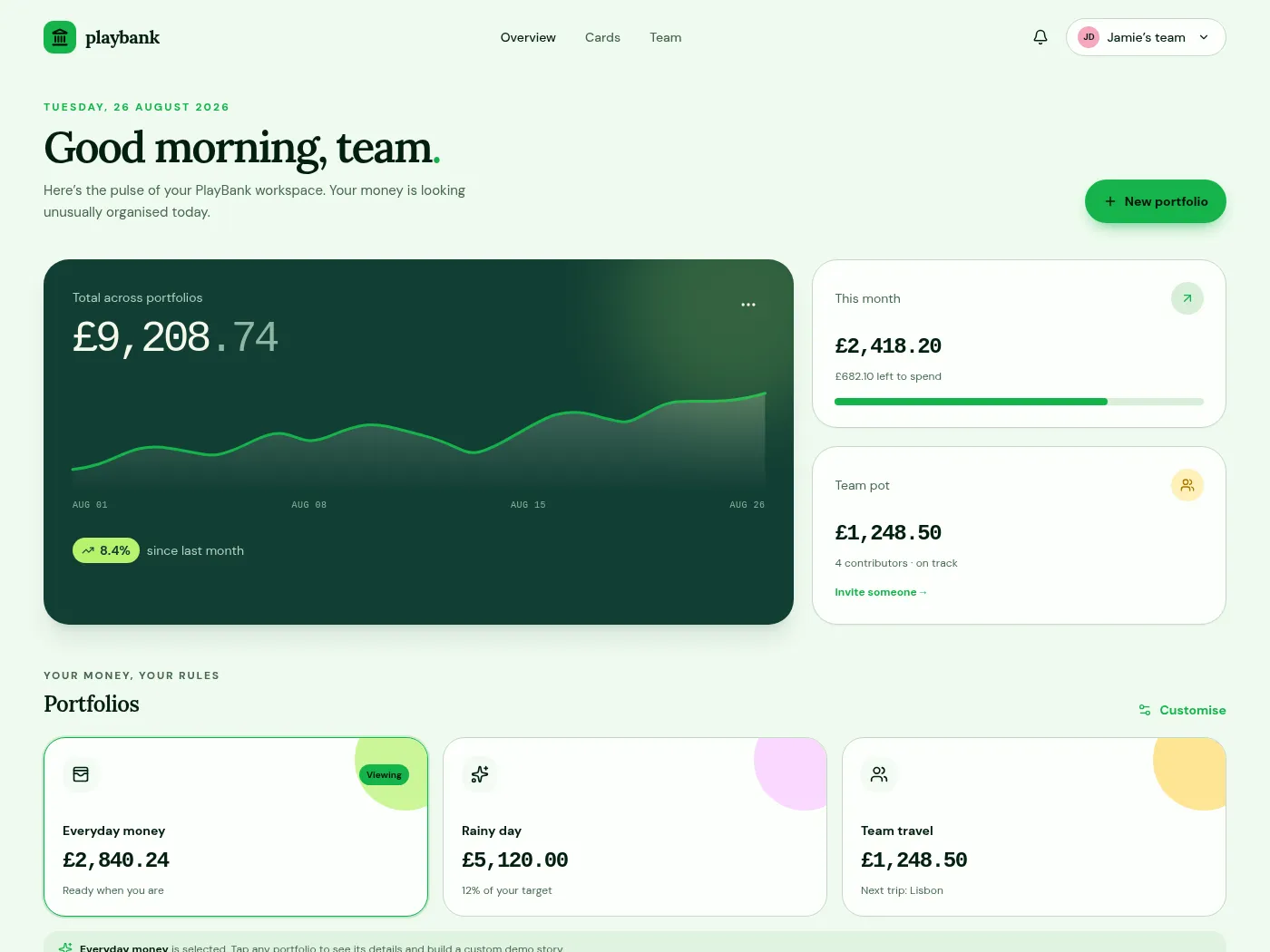 Monzo PlayBank