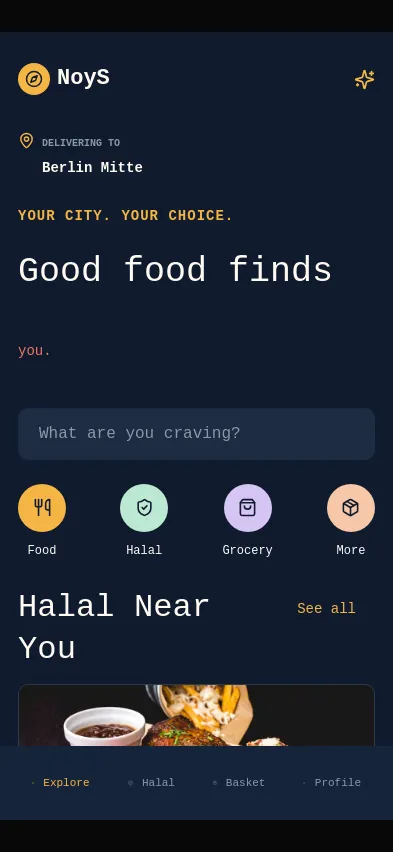 NoyS Global Delivery App