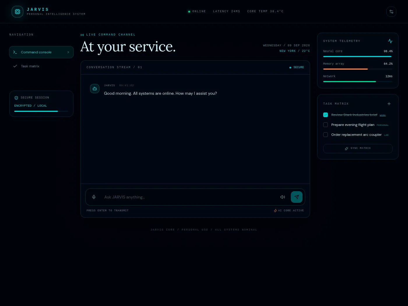 Jarvis AI Assistant