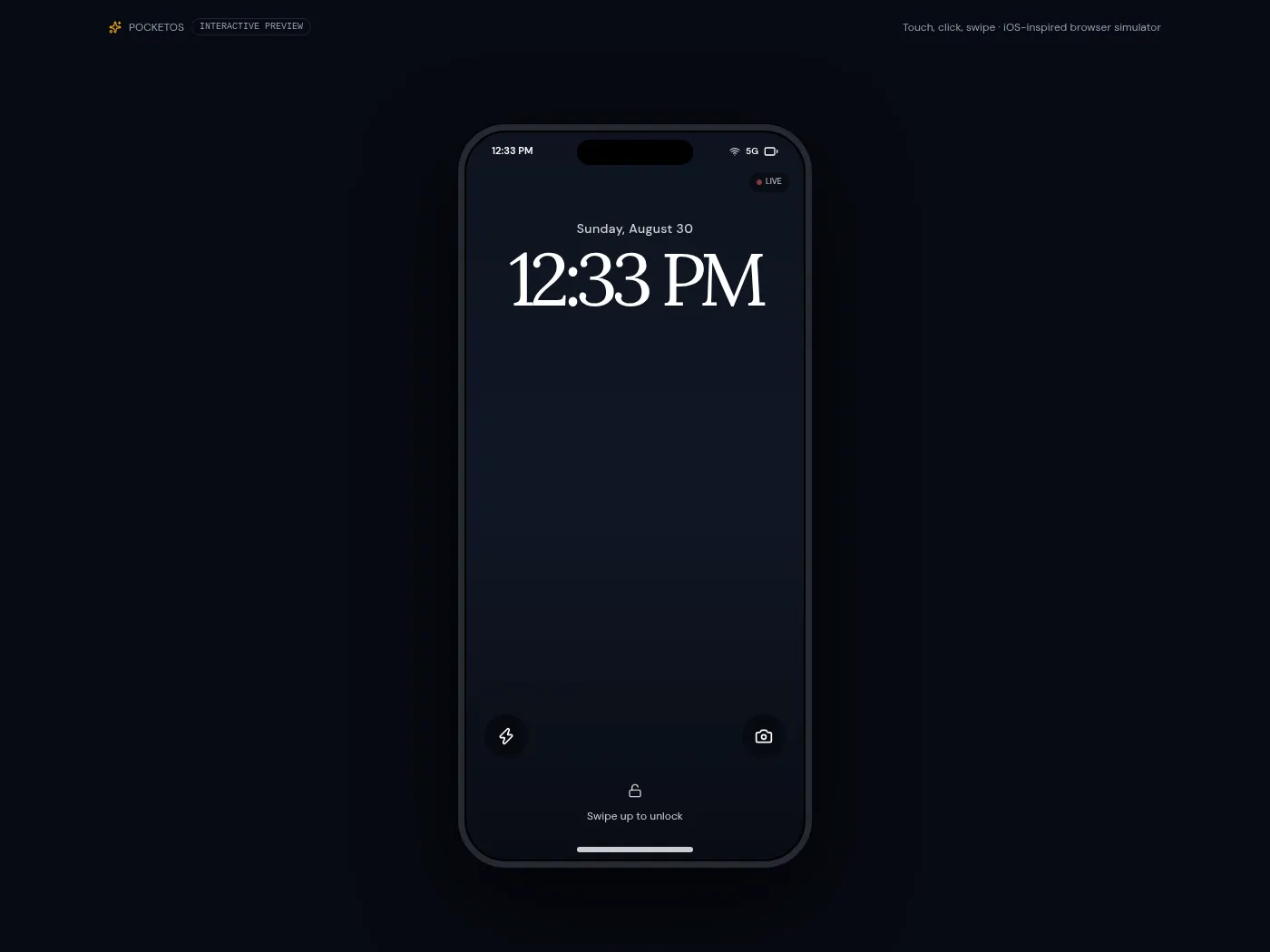 iPhone 17 Pro Simulator