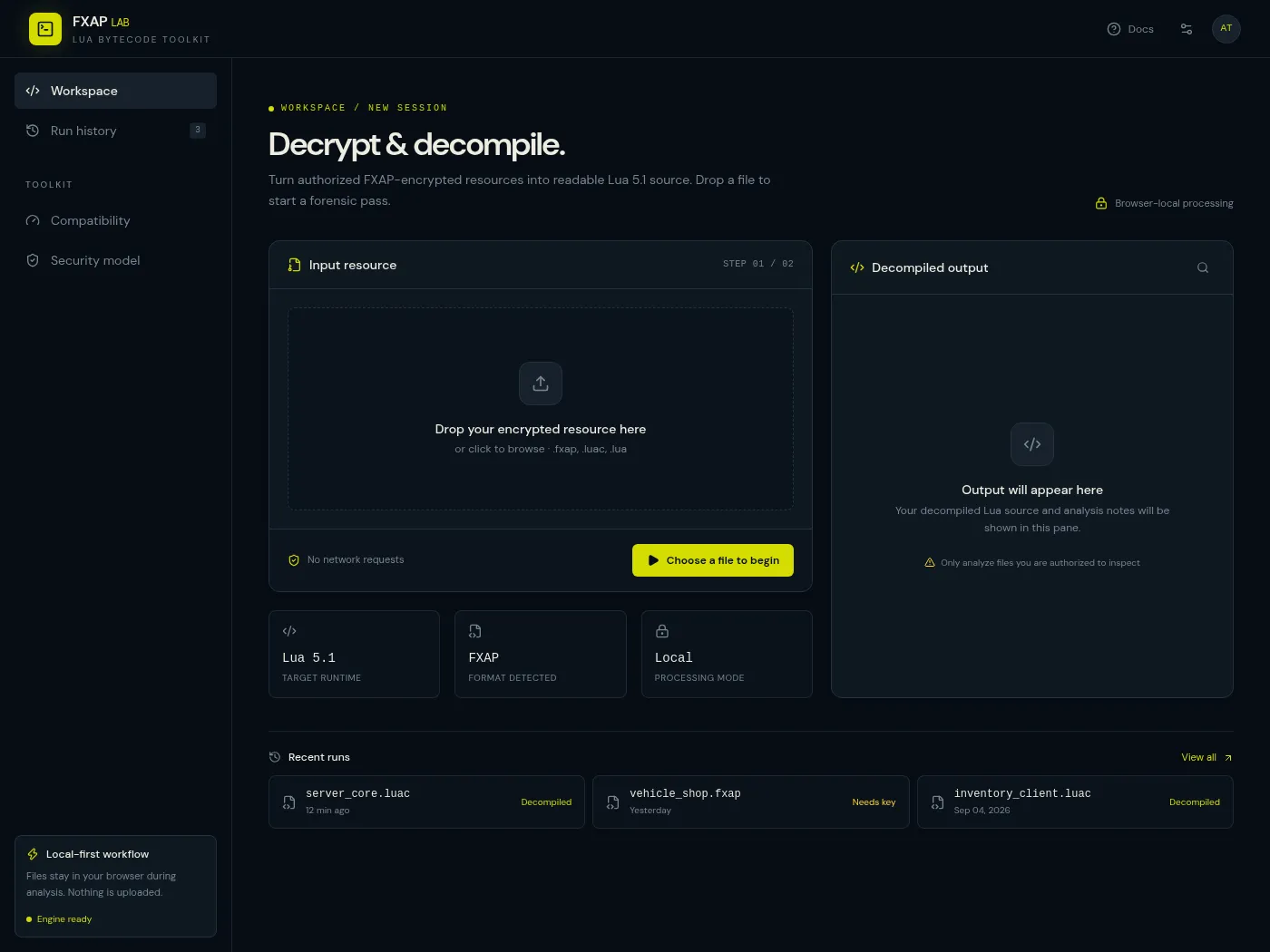 Lua Bytecode Decryptor