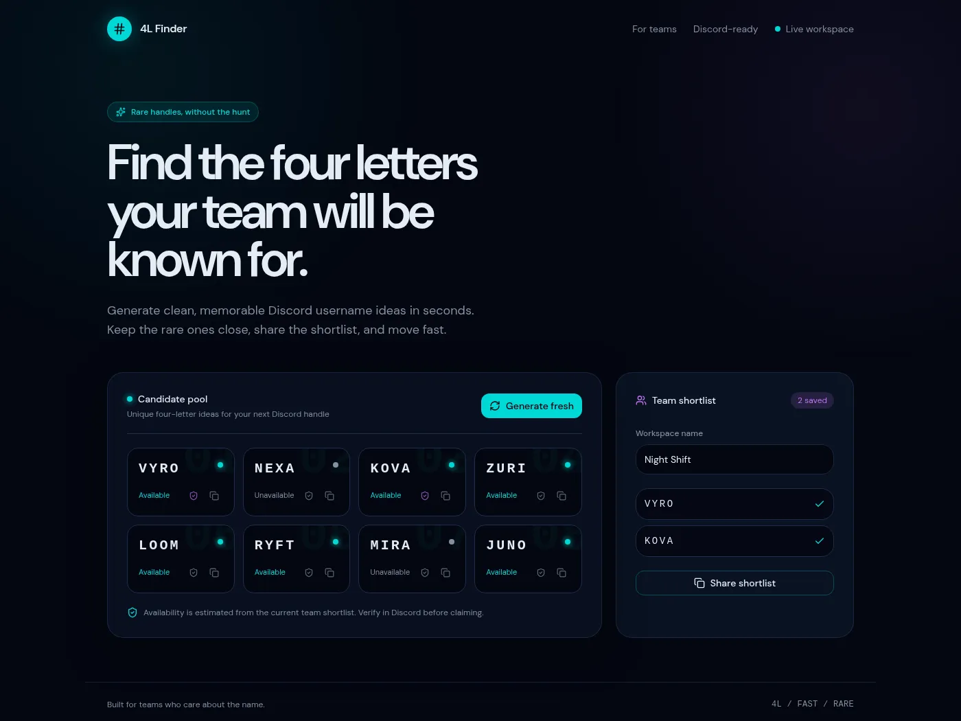 Discord 4L Finder
