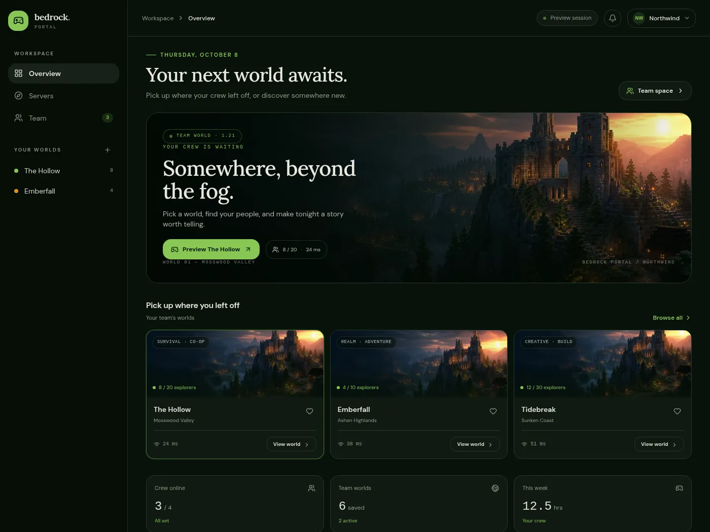 Bedrock Web Portal