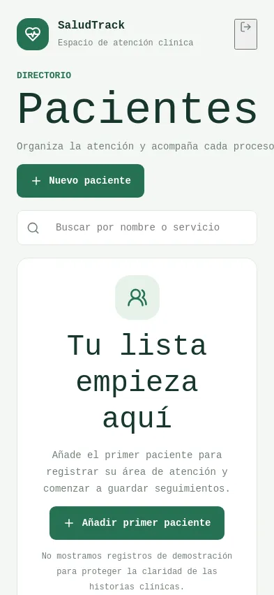 SaludTrack Mobile