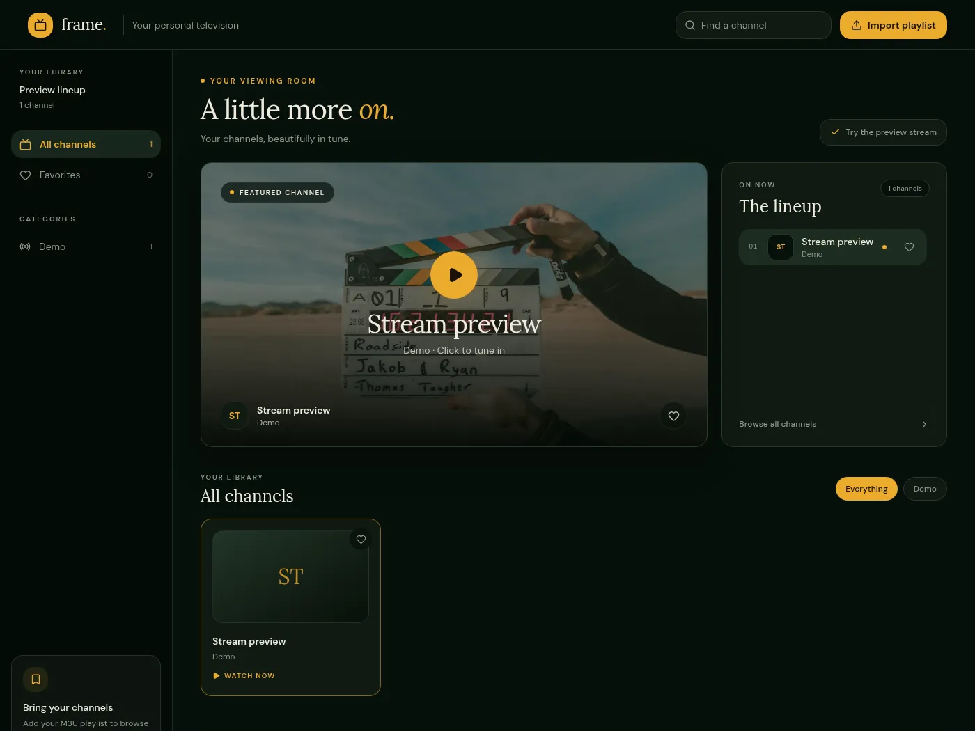 IPTV Stream Portal
