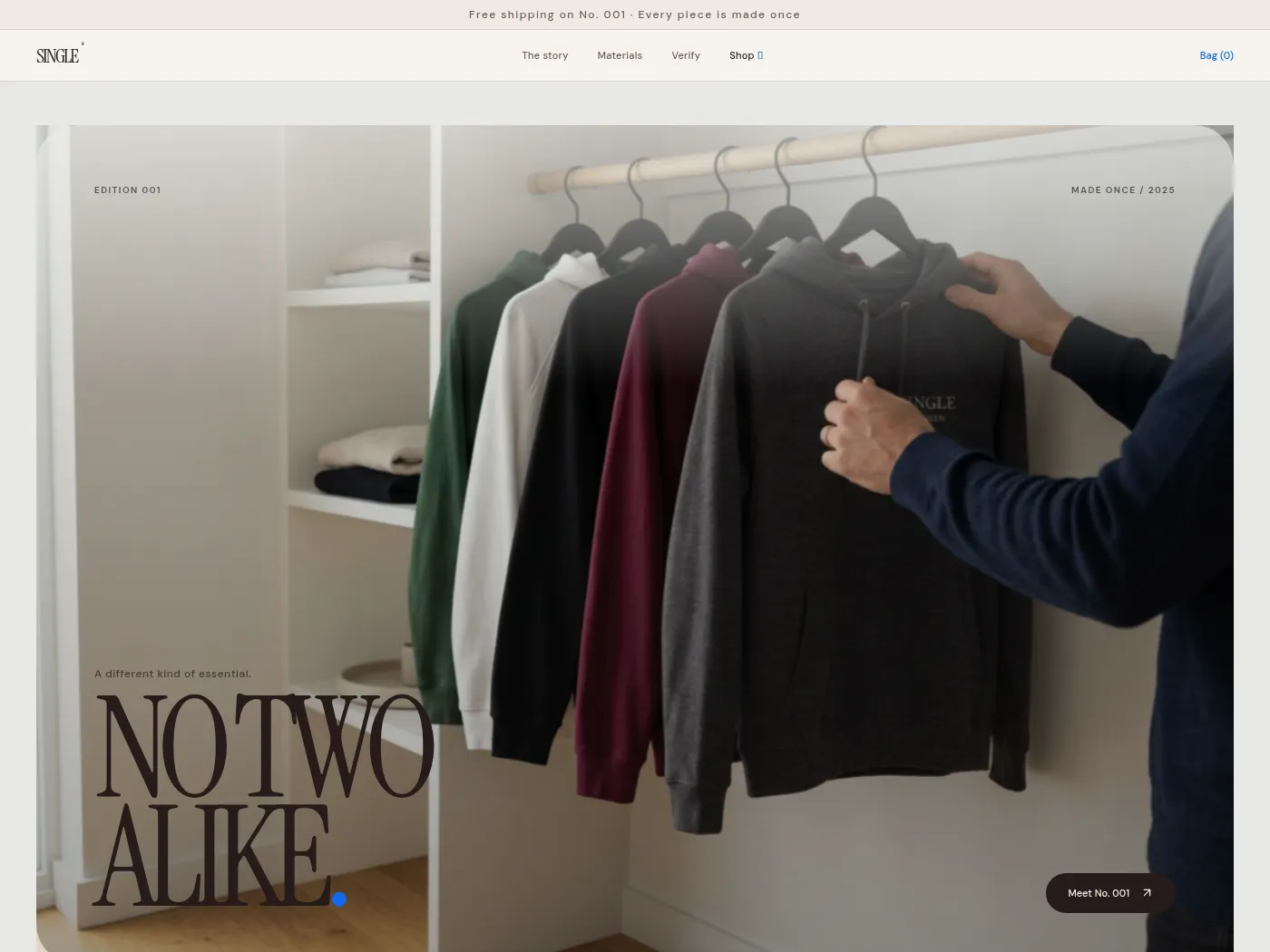 WearSingle Modern Site