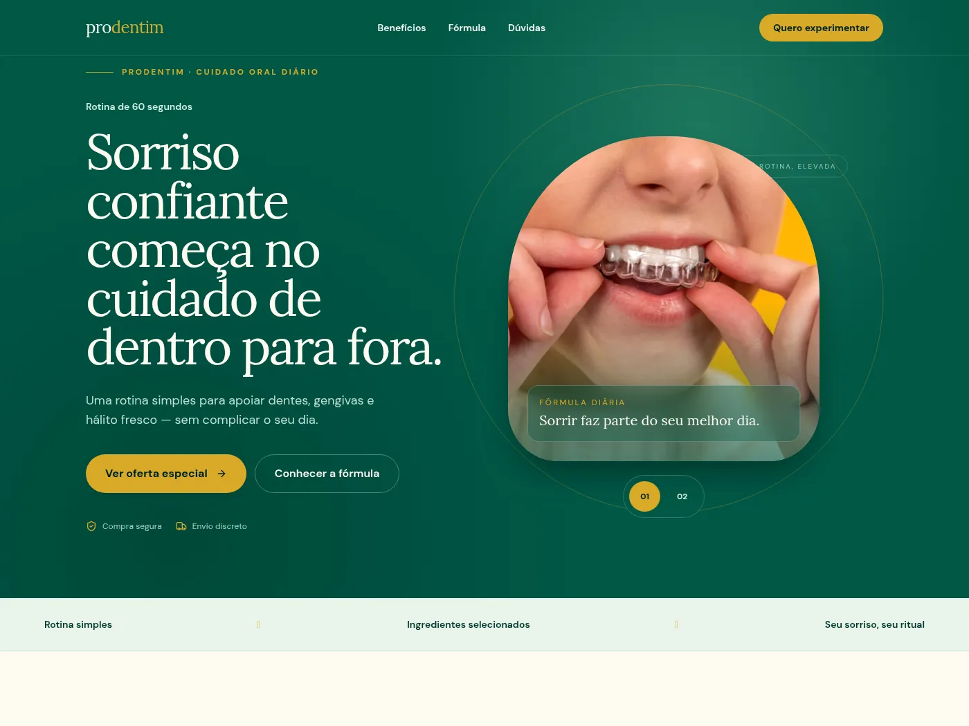 Prodentim Affiliate Site