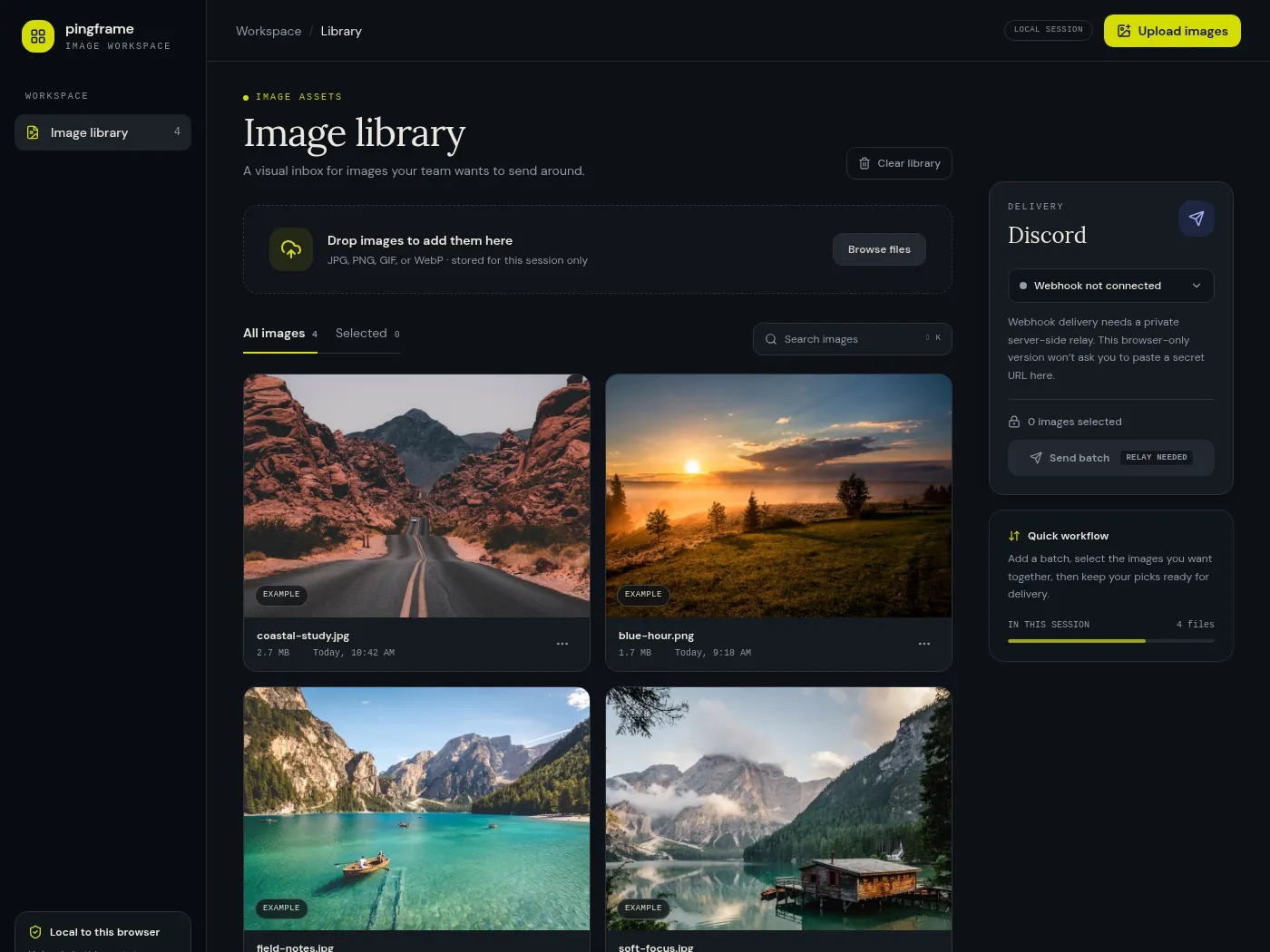 Discord Image Notifier