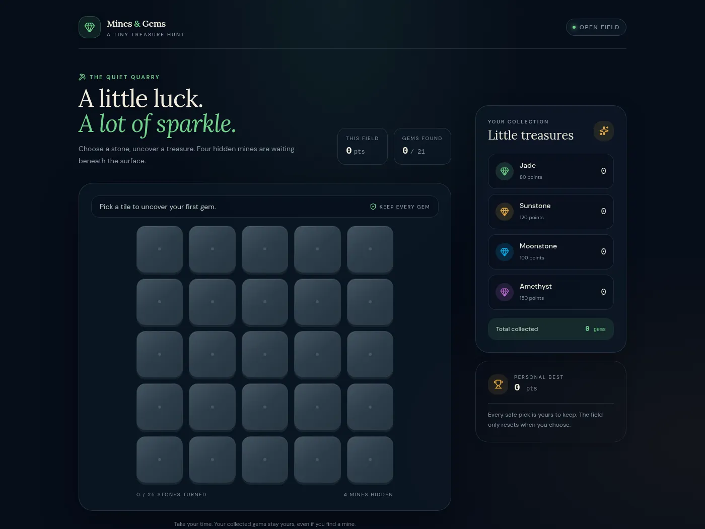 Mines Gem Explorer