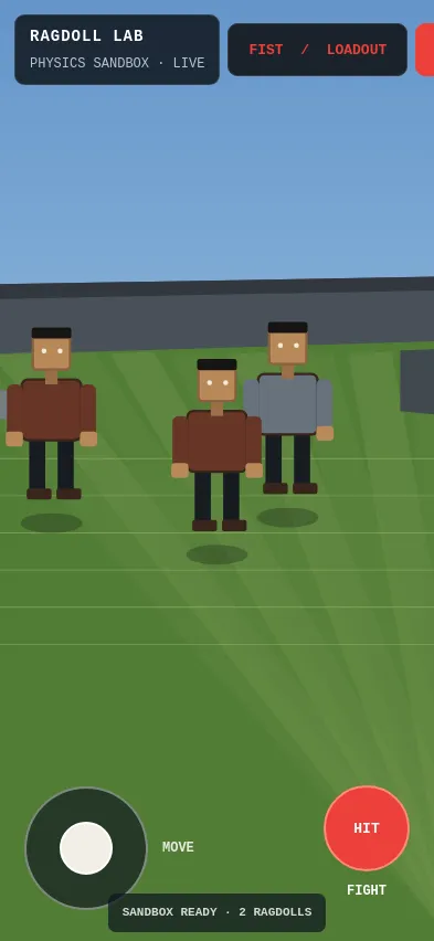 Ragdoll Sandbox 3D
