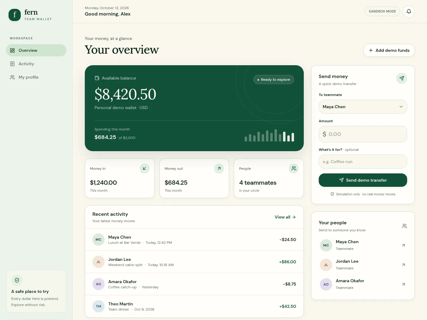 Fintech Sim Explorer