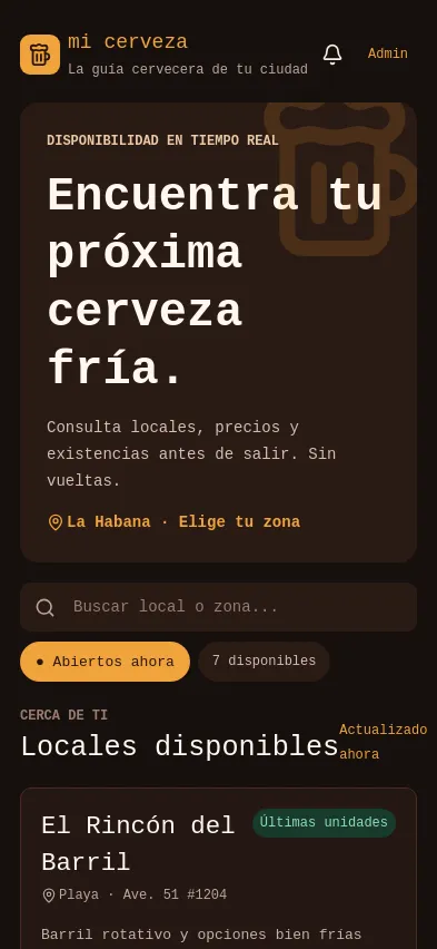 Mi Cerveza App