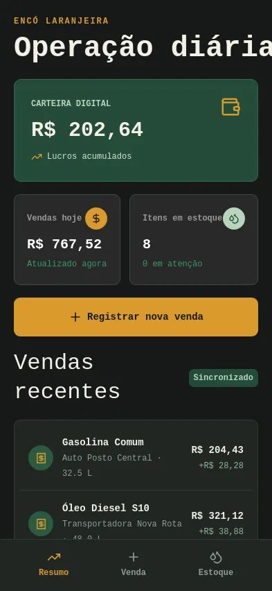 ENCÓ LARANJEIRA Mobile