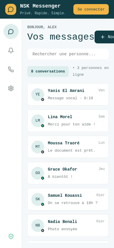 NSK Messenger