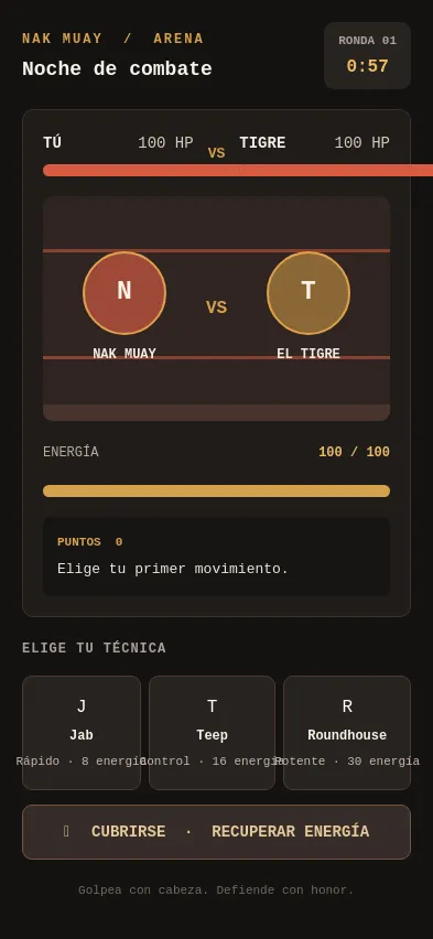 Muay Thai Game