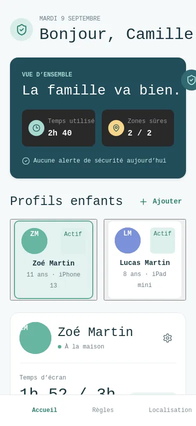 GuardianShield Parental Control