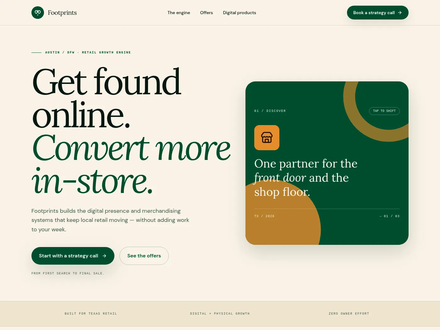 Footprints AI Retail Agency