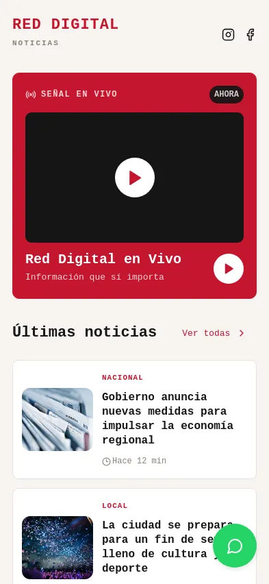 Red Digital Noticias App