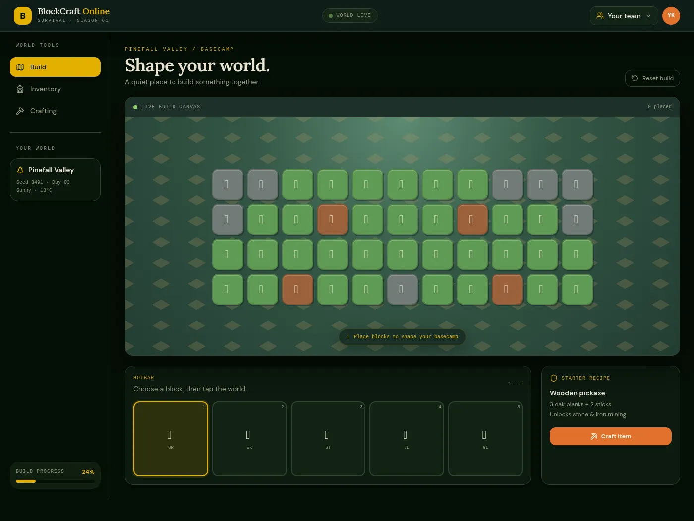 BlockCraft Online