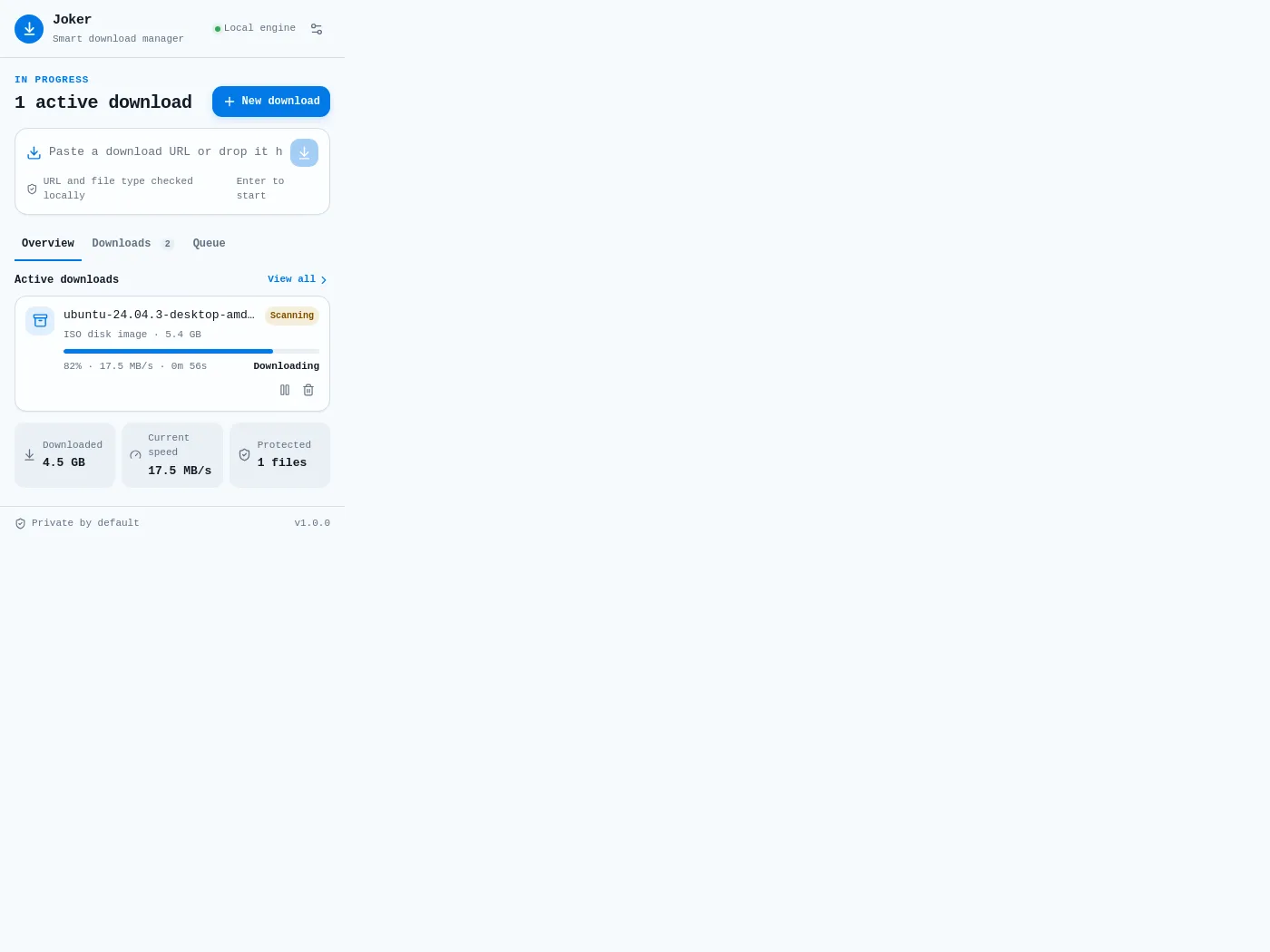 Joker Download Manager