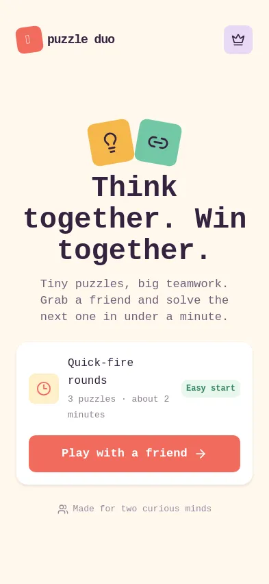 Puzzle Duo