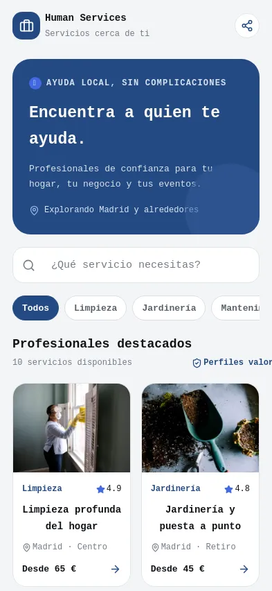 Human Services App