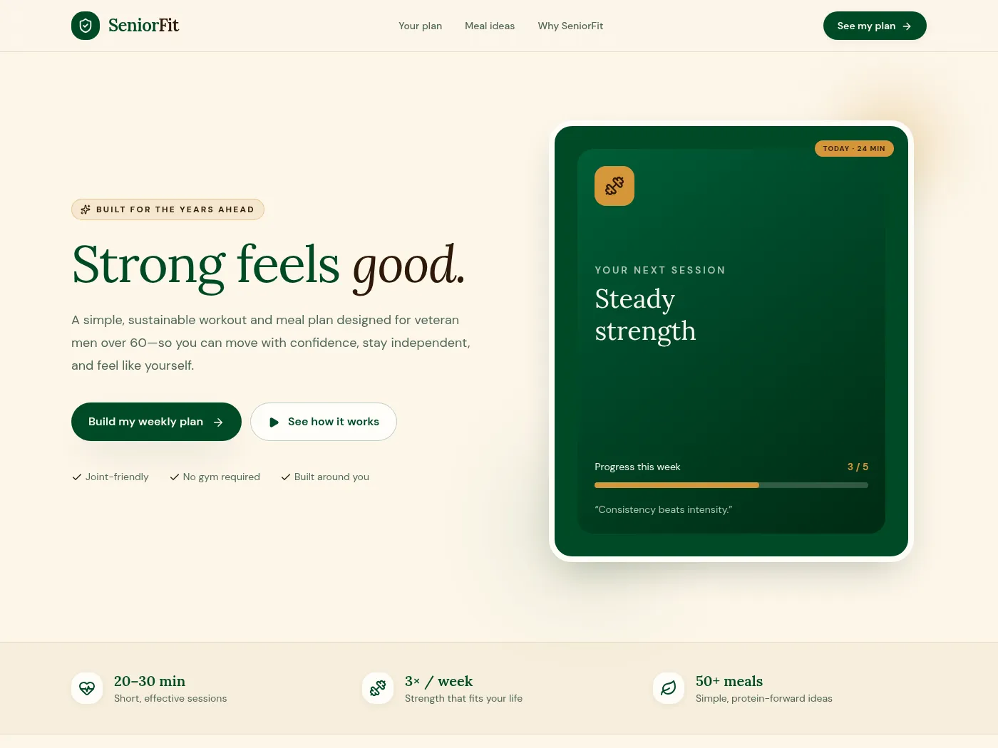SeniorFit Wellness Platform