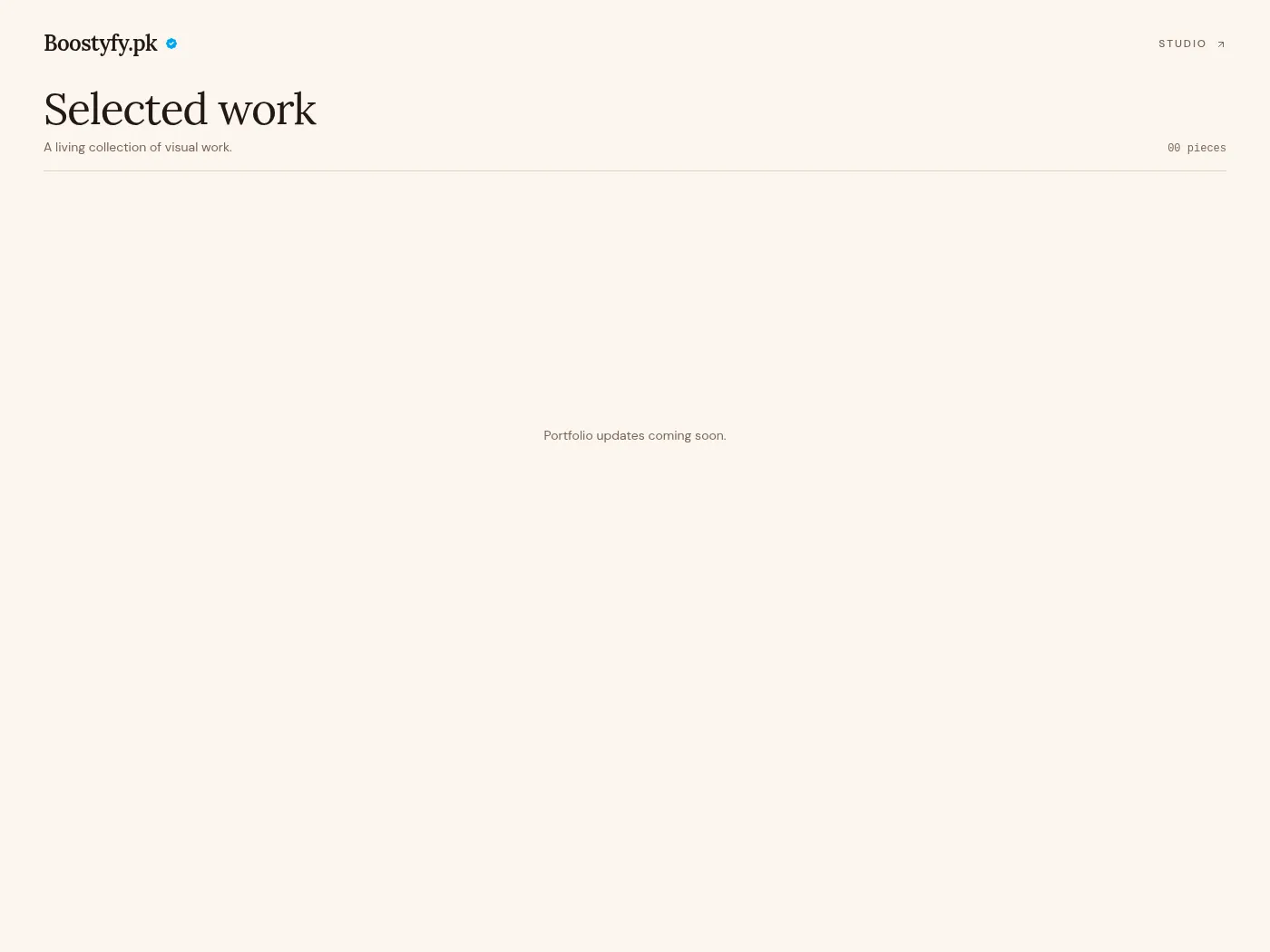 Boostyfy.pk Visual Portfolio
