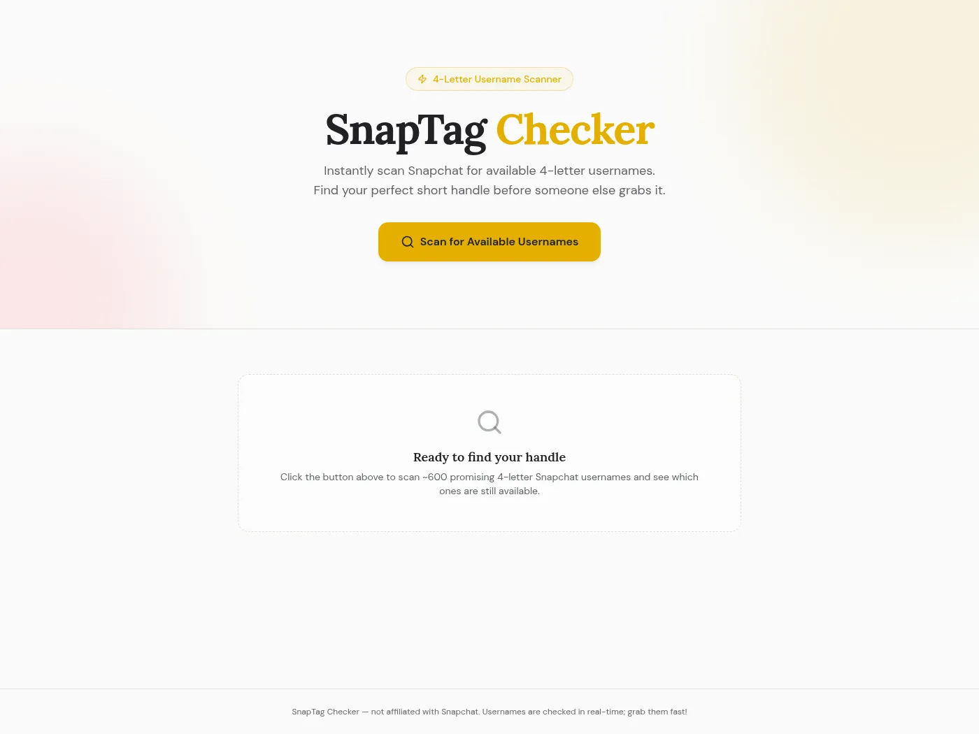 SnapTag Checker