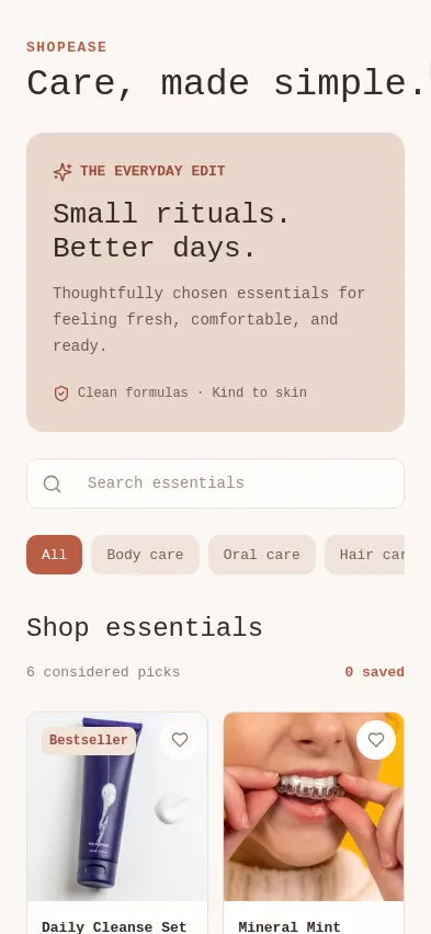 ShopEase Mobile