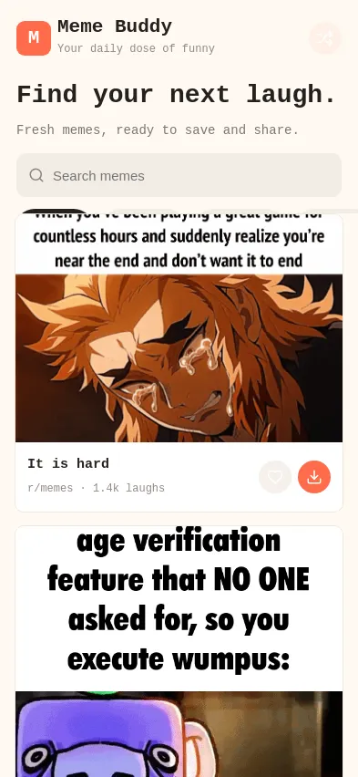 Meme Download Buddy
