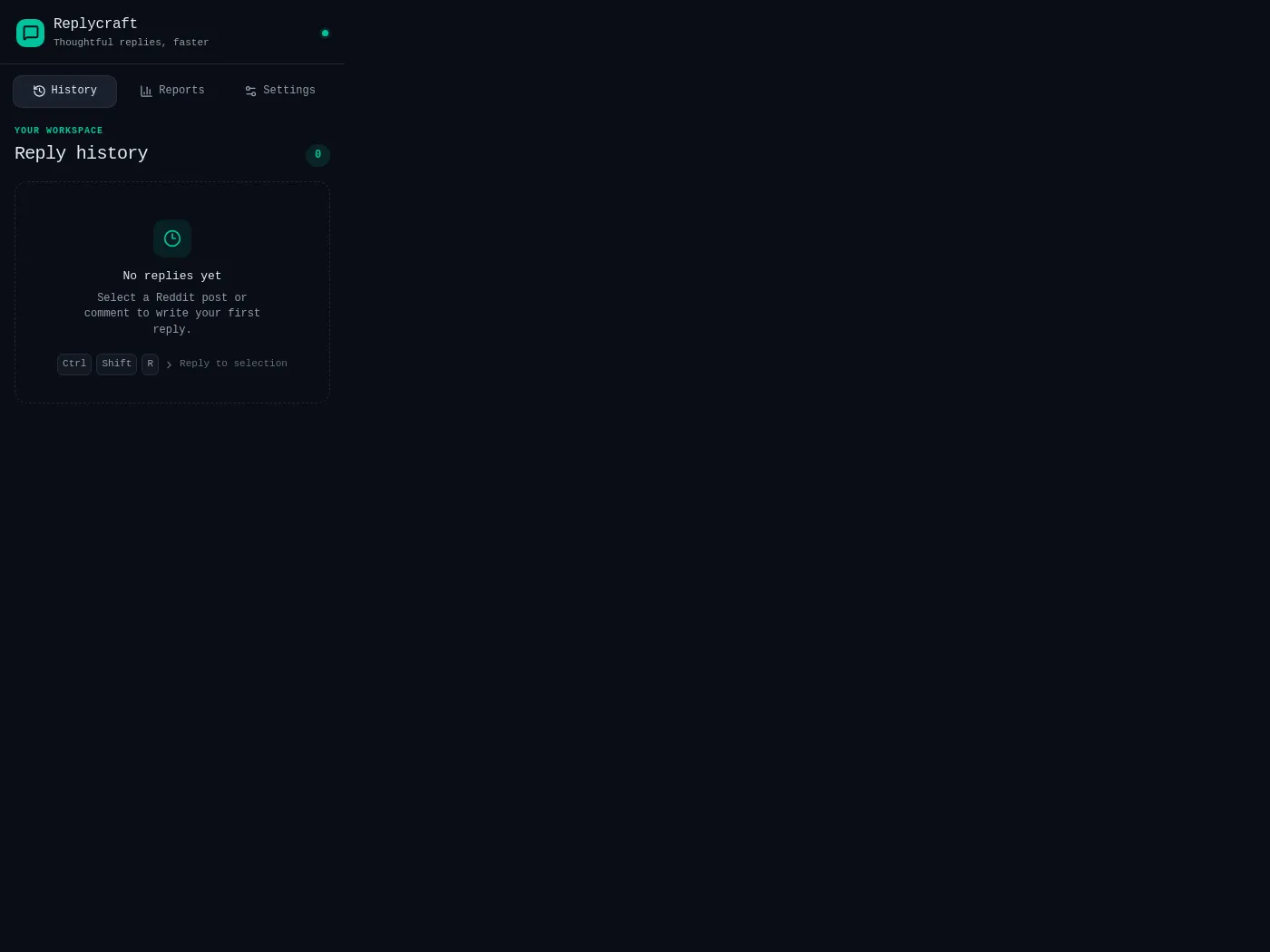 AI Reddit Reply Extension