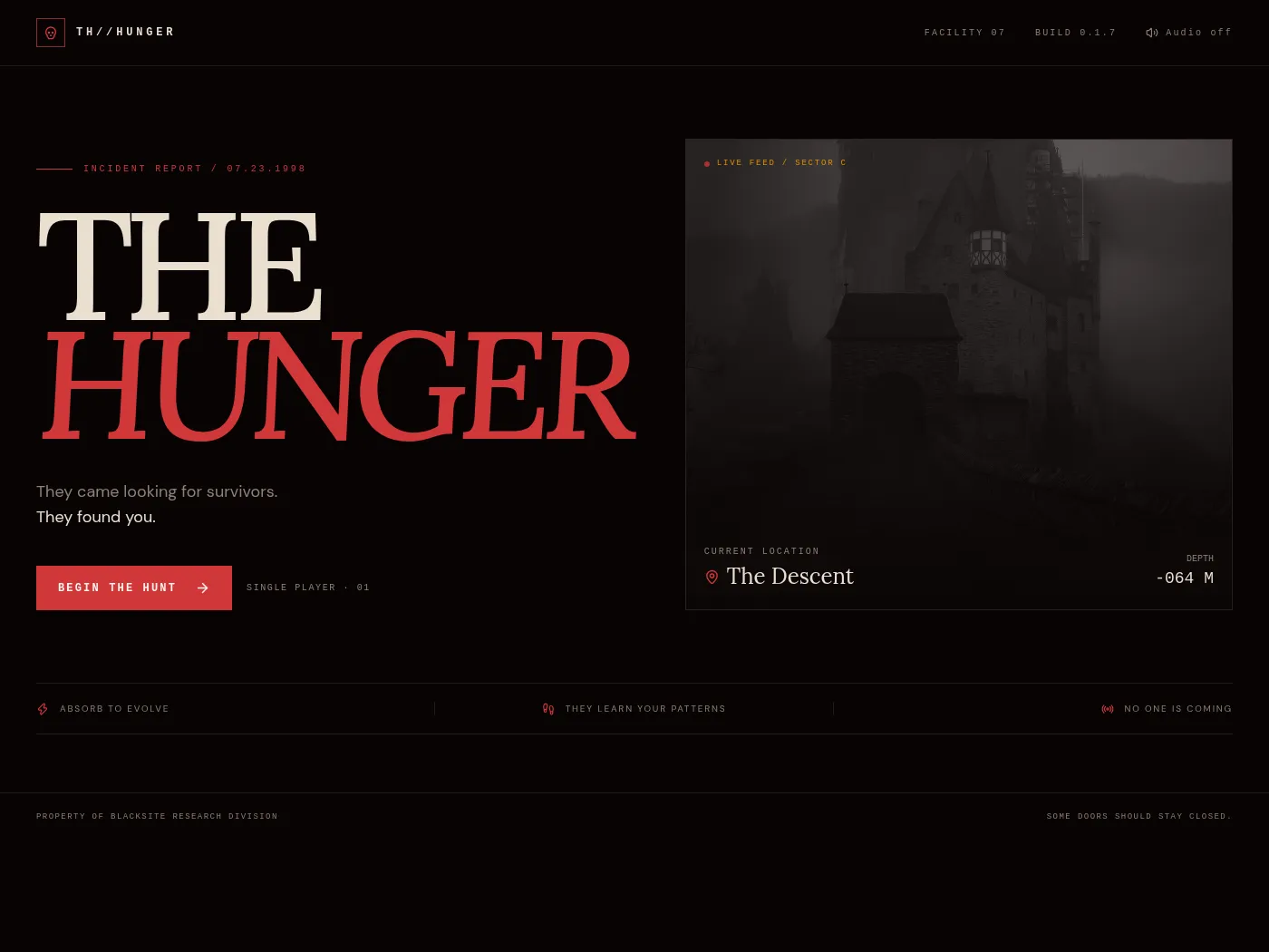 The Hunger Web Game