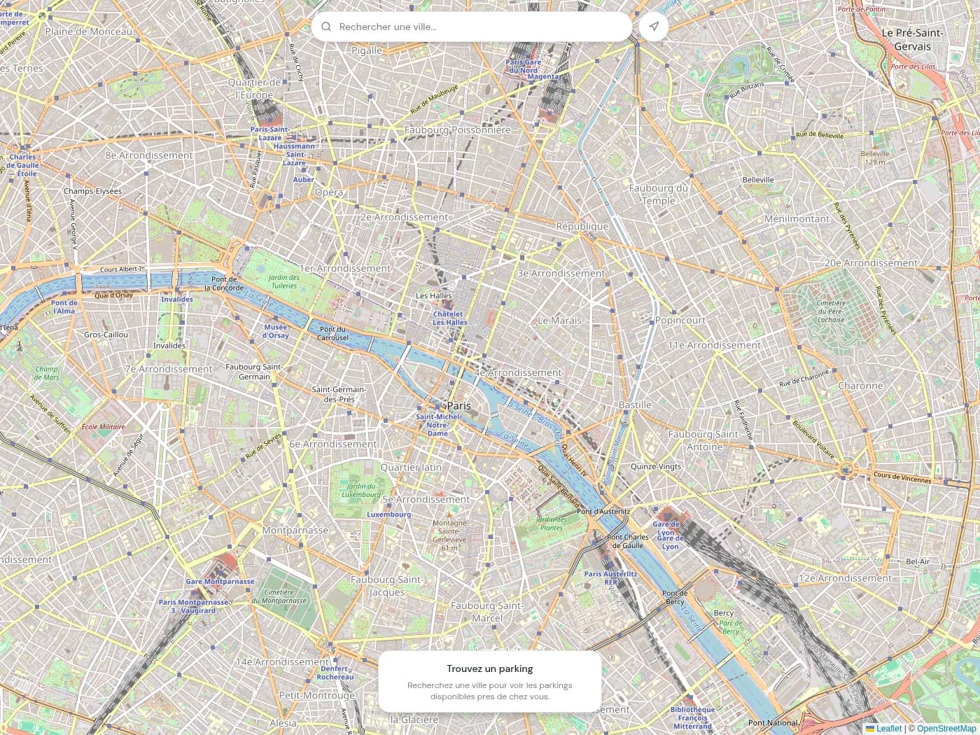 Parking Finder Web