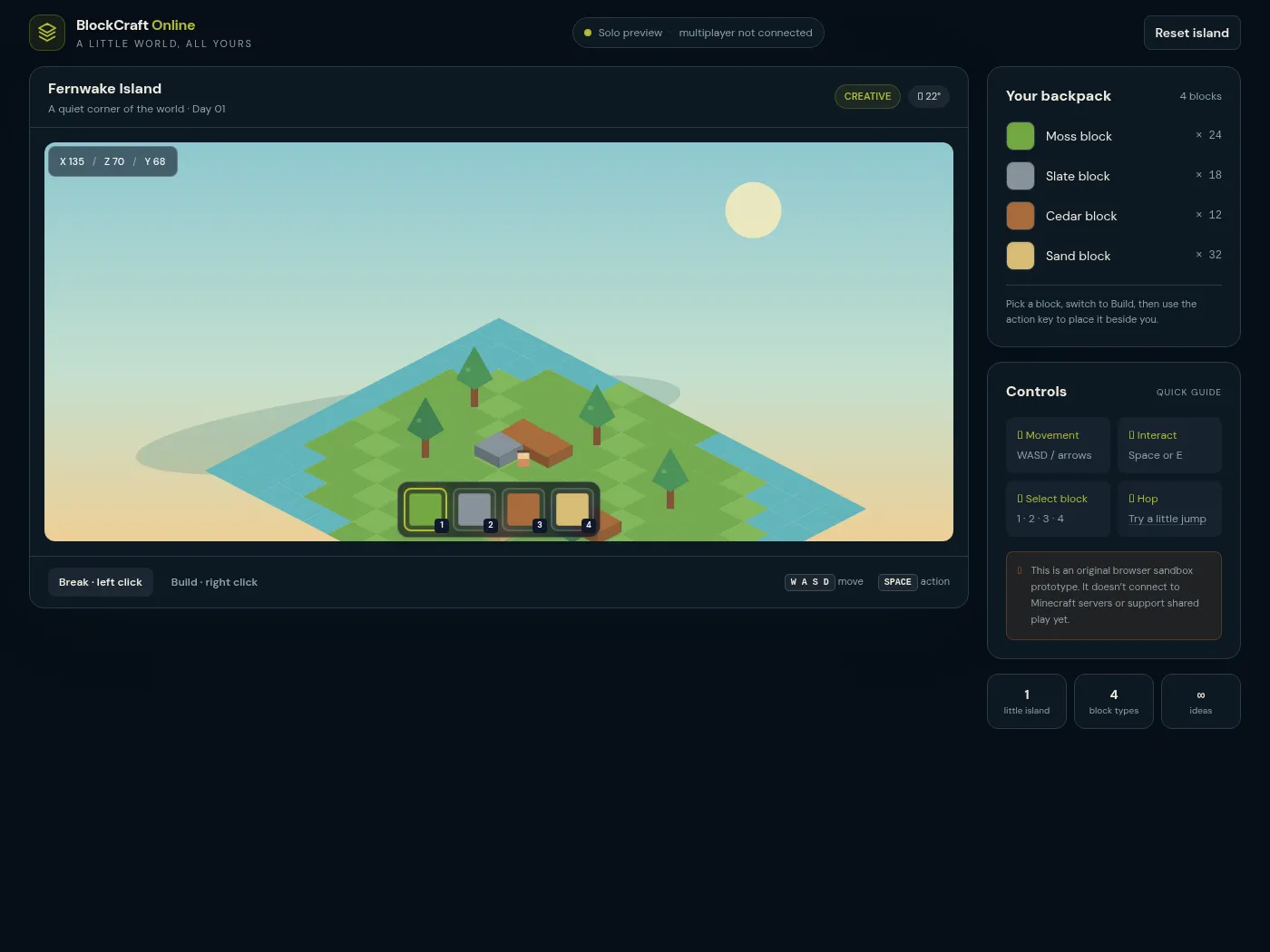 BlockCraft Online