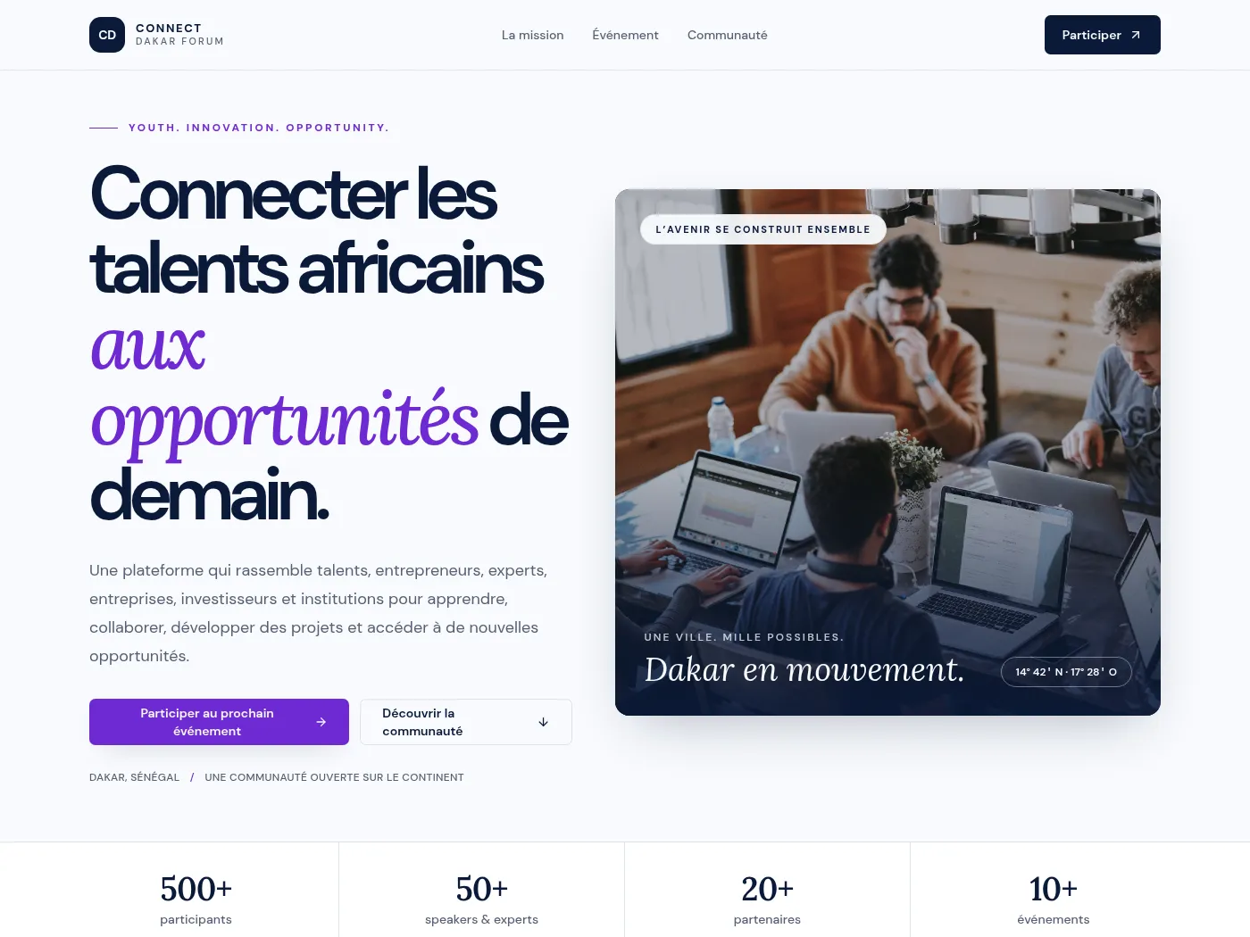 Connect Dakar Forum