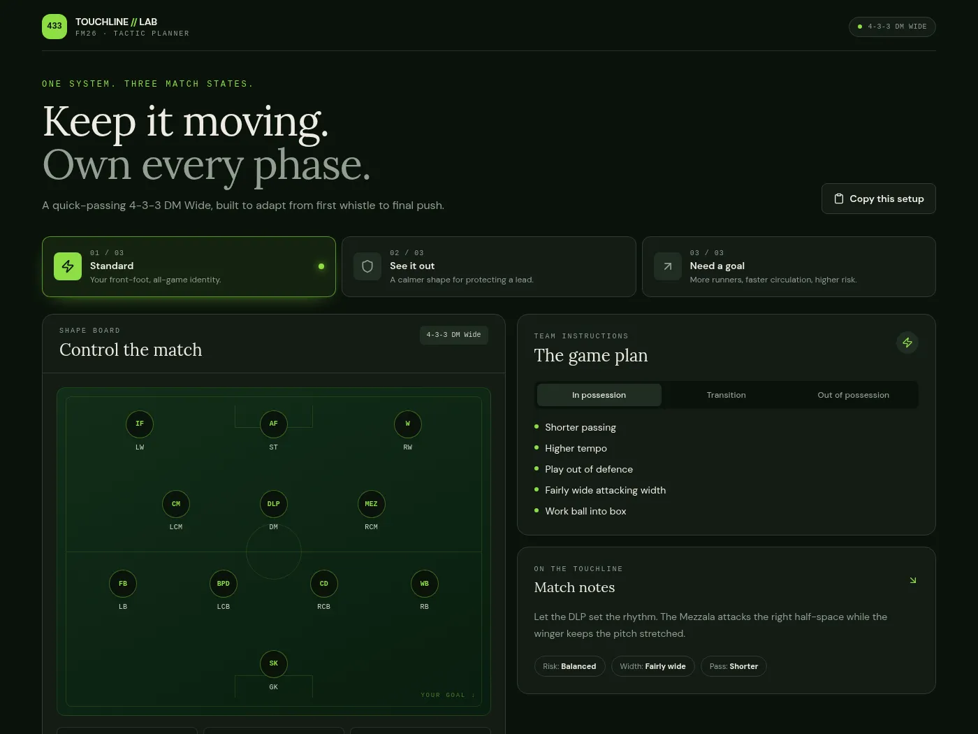 FM26 Tactics Wizard