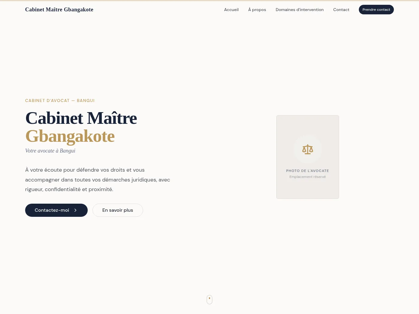 Cabinet Maître Gbangakote