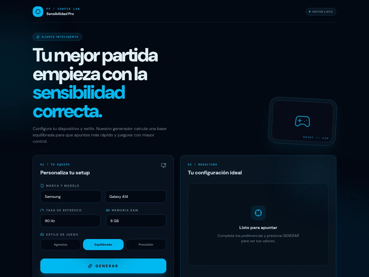 Sensibilidad Free Fire Pro