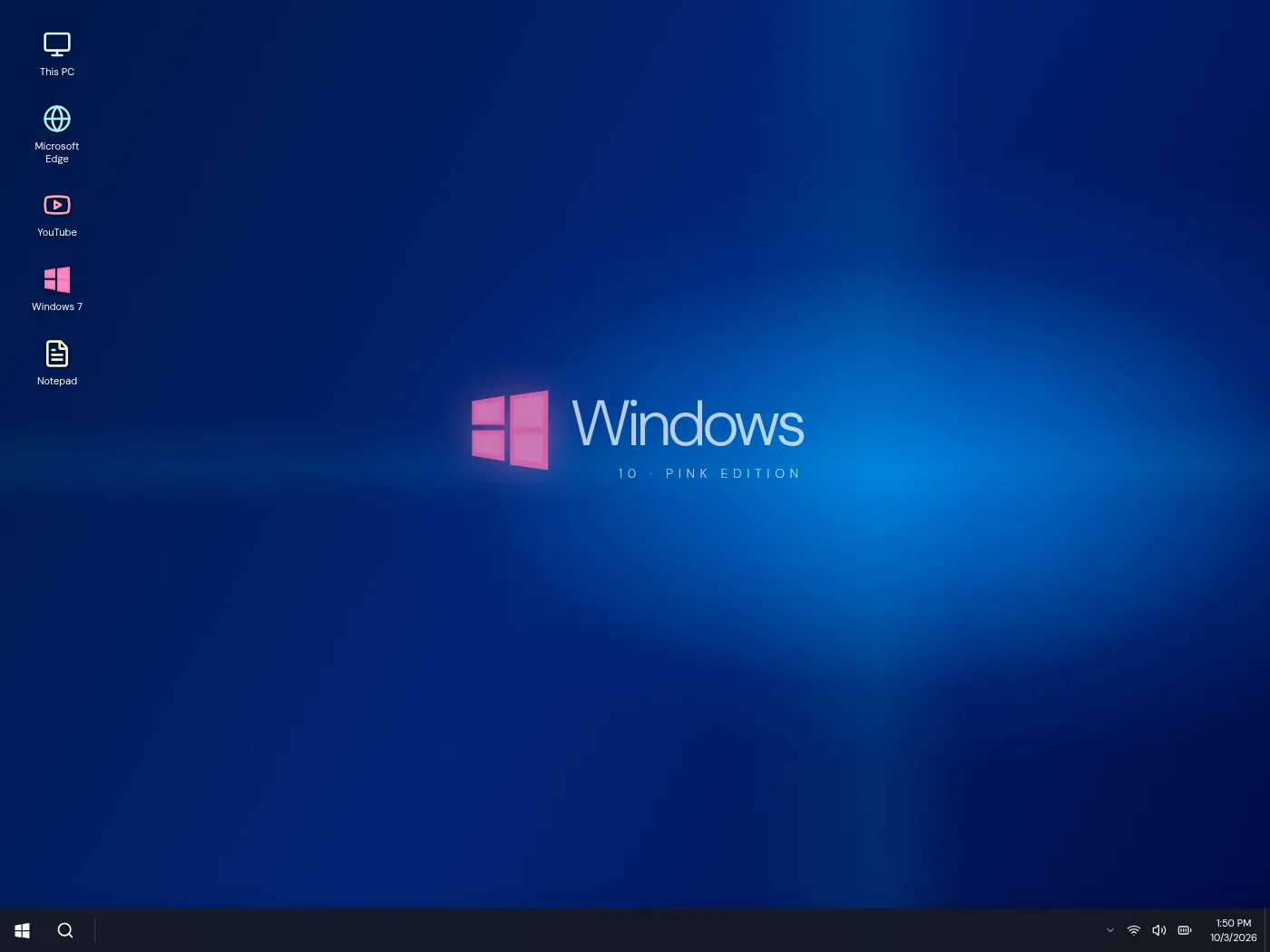 Pink Win10 Simulator