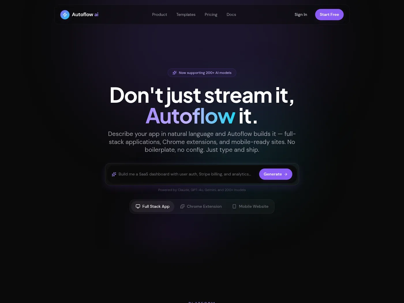 Autoflow AI Platform