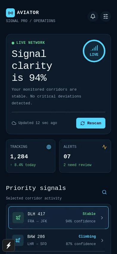 Aviator Signal Pro