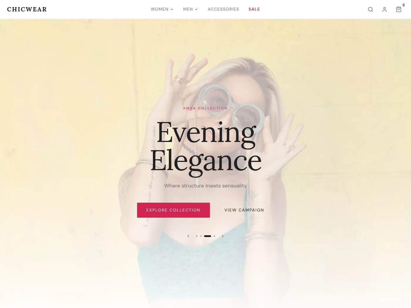 ChicWear Branding Site