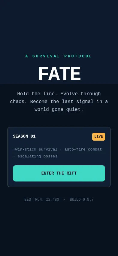 FATE: Mobile Survival Game